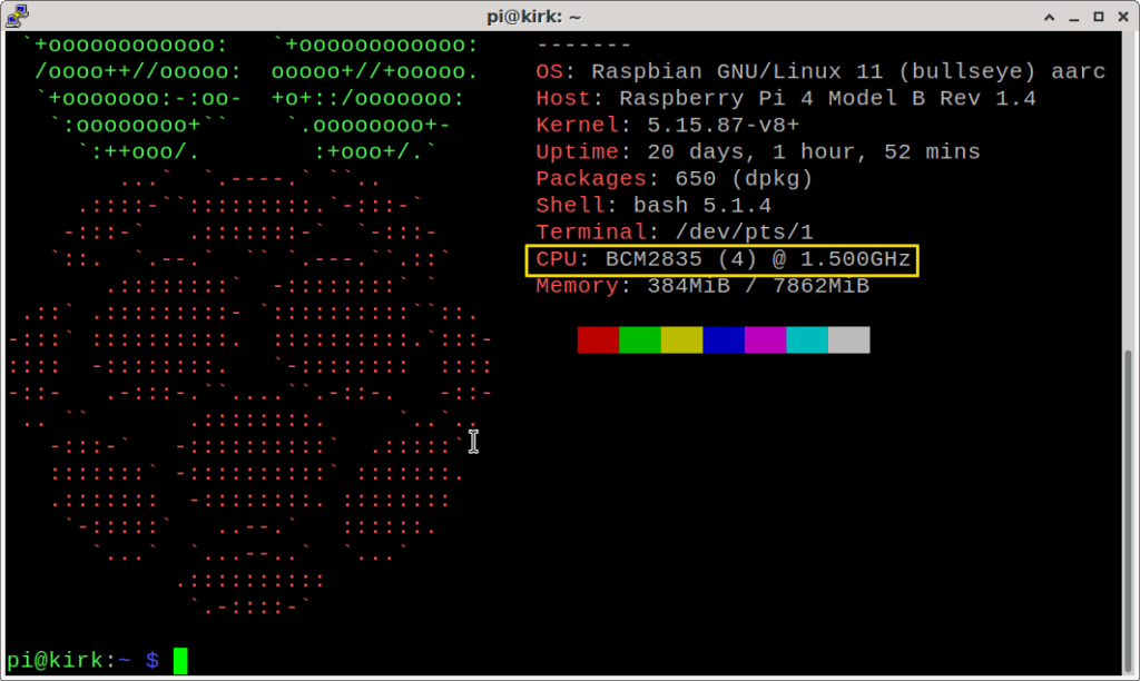 Übertaktung - Raspithek